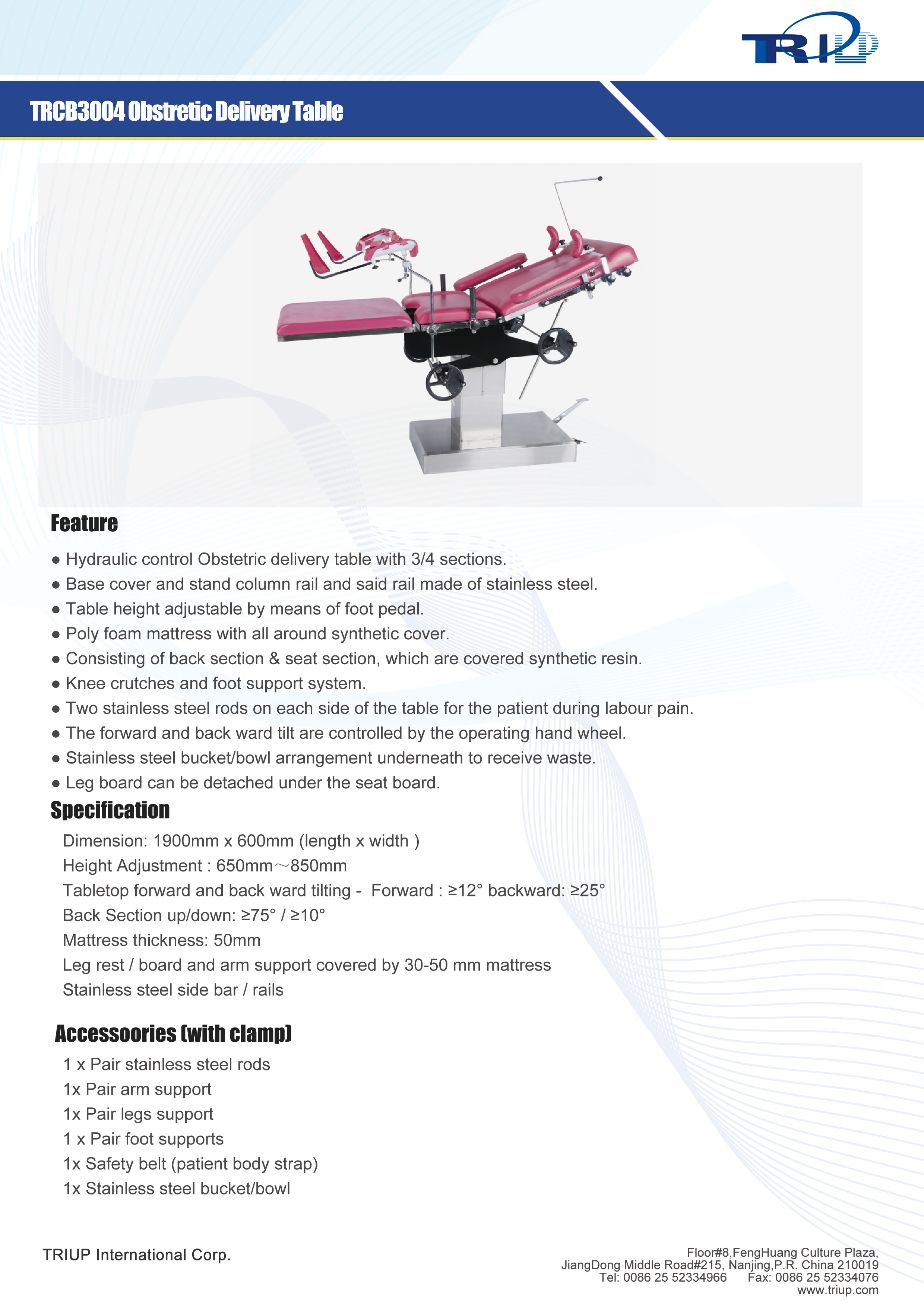 Document Downloads - TRIUP International Corp.